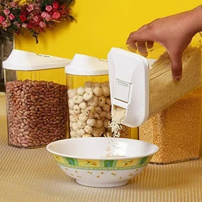 Premium Quality Transparent Kitchen Containers Set Of 6 (750 ml ...